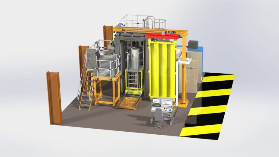 Package welding process demonstrator - Cegelec CEM